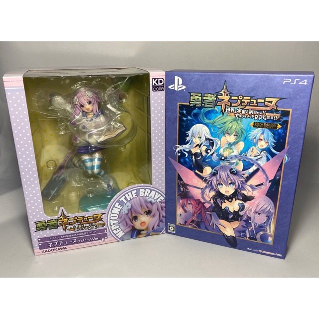 [NEW] Scale Figure + PS4 limited แท้ (japan) Brave Neptunia ! + Figure ...