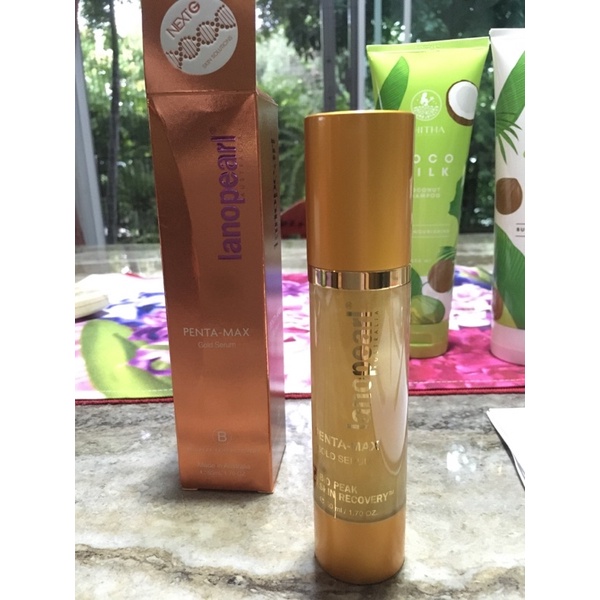 แท้100%หมดอายุ 2025 Lanopearl Penta-Max Gold Serum ขนาด 50ml ยี่ห้อดัง ...