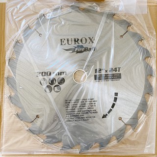ใบเลื่อยวงเดือน EUROX 12" x 24T | Shopee Thailand