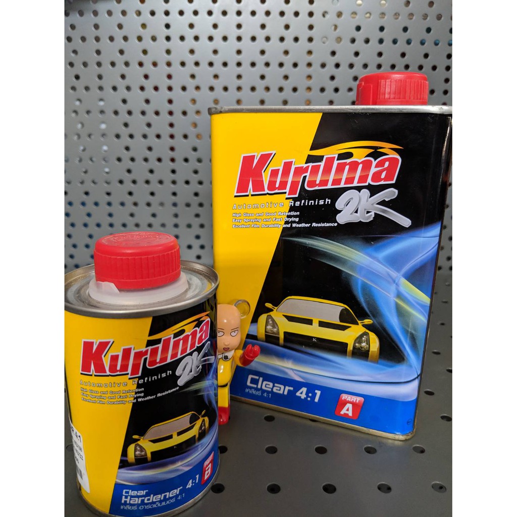 KURUMA 2K TOA แลคเกอร์ 2K เคลียร์ 4:1 ชุดเล็ก ส่งไว | Shopee Thailand