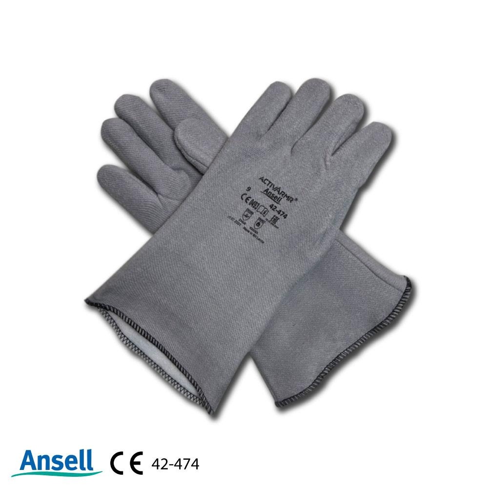 ถุงมือป้องกันความร้อน Ansell รุ่น CRUSADER FLEX 42-474 | Shopee Thailand