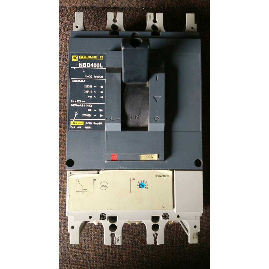 ขาย เมน เบรกเกอร์ Main Breaker สแควร์ดี square D NBD400L 300A แอมป์ มือ ...