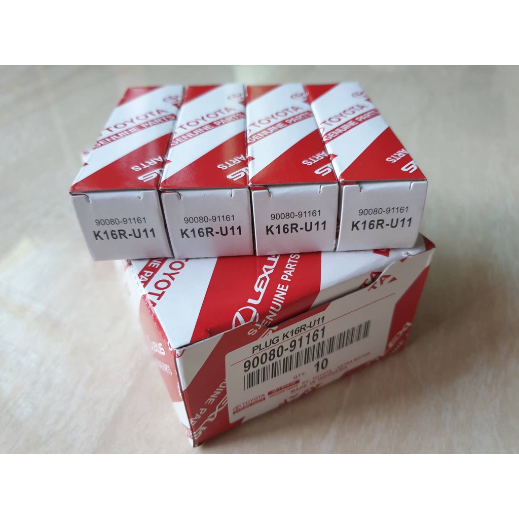 หัวเทียน K16RU11 AE100,AE110,SOLUNA,VIOS,ยาริส,ALTIS 1600,18001JZ,2JZ ...