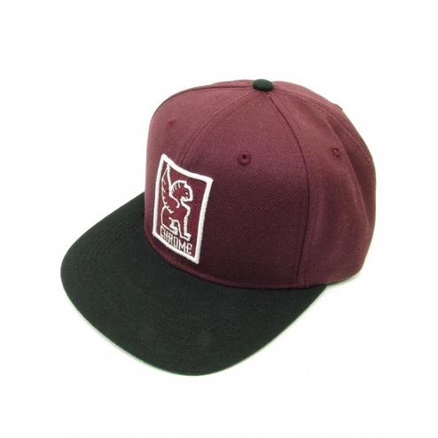 หมวก CHROME SNAPBACK CAP (maroon) รุ่น AP-138-MRWT | Shopee Thailand