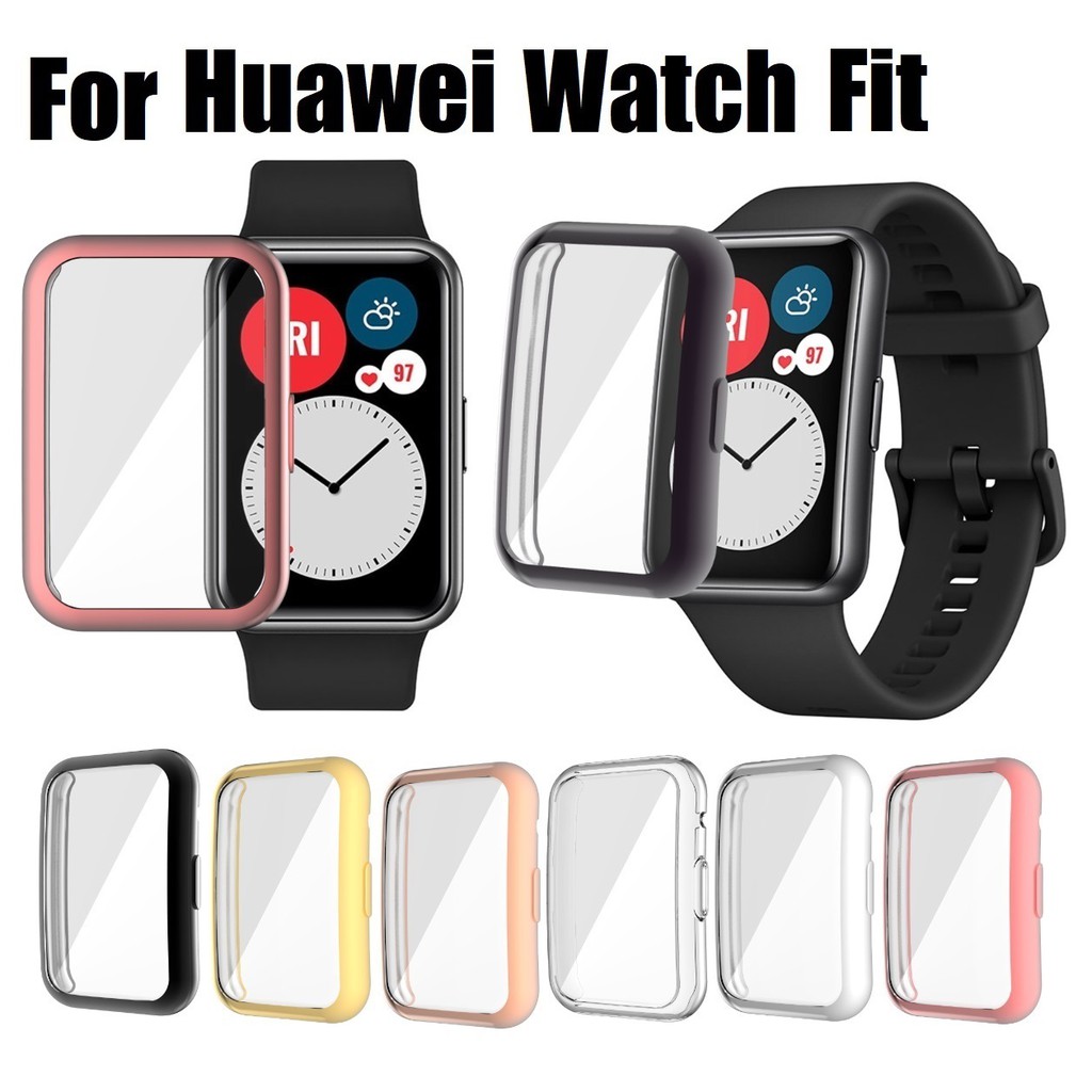 เคส huaweiwatch fit Case TPU Full Screen Covered Protection เคส huawei ...