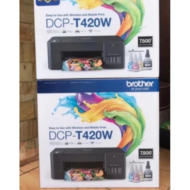 Brother t420w เครื่องปริ้นท์แบบสแกน คัดลอก wifi | Shopee Thailand