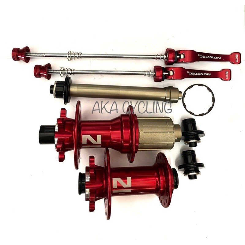 ดุมดิสเสือภูเขา Novatec superlight 771/772 32รู พร้อมแกนปลด รองรับ 11 ...