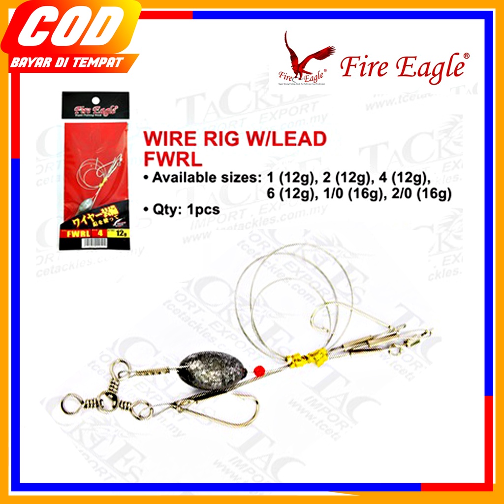 Fire EAGLE WIRE RIG พร้อมที่จะใช้ 12GRAM | Shopee Thailand