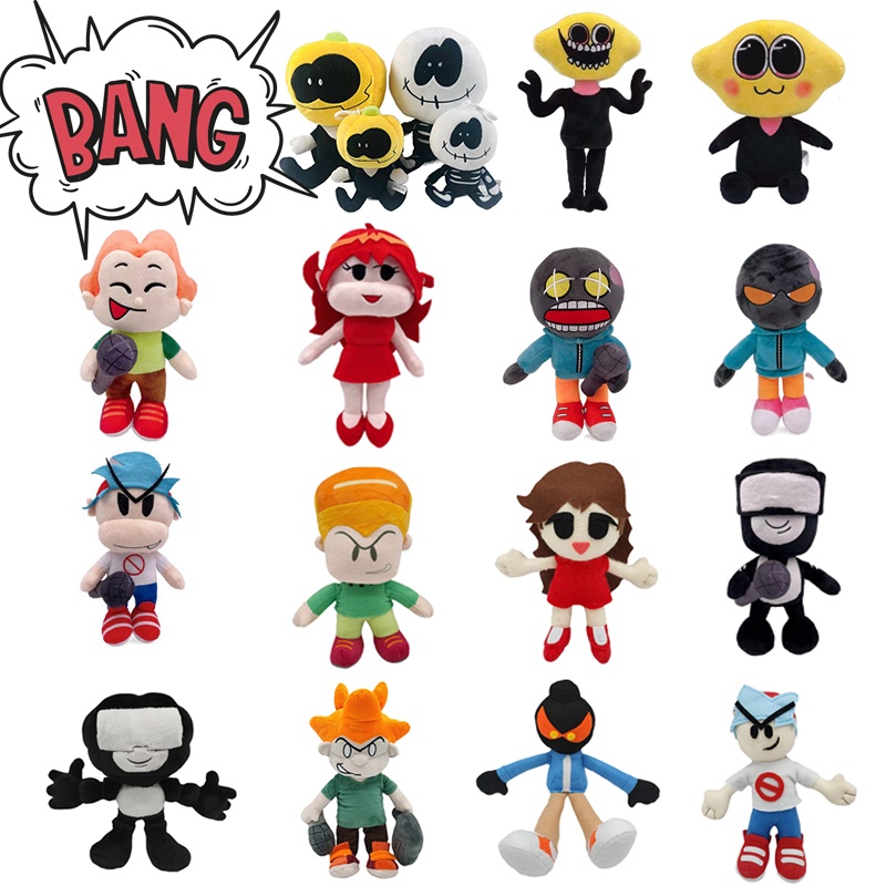 ของเล่นตุ๊กตาFriday Night Funkin Plush Toy Boyfriend Whitty Spooky ...