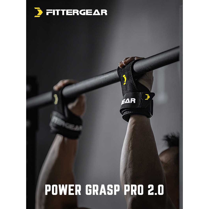 WELSTORE FITTERGEAR POWER GRASP PRO 2.0 ถุงมือฟิตเนส ถุงมือยกน้ำหนัก ...