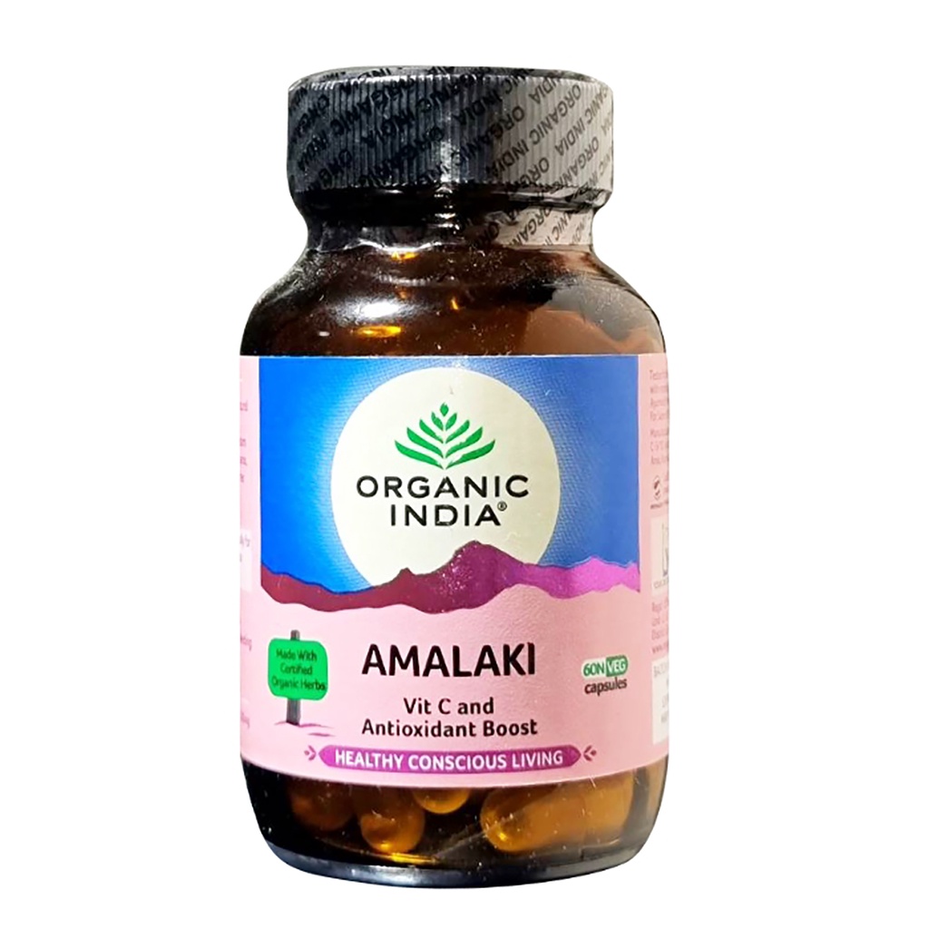 Natural Efe | Organic India Amalaki - Vitamin C and Antioxidant Boost | 60 Capsules | Shopee ...