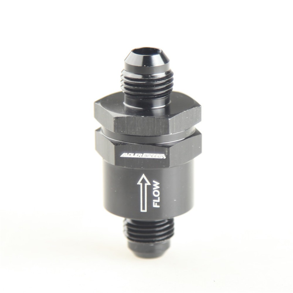 AN6 / AN8 / AN10 / AN12 Aluminium Non Return One Way Check Valve Fuel ...
