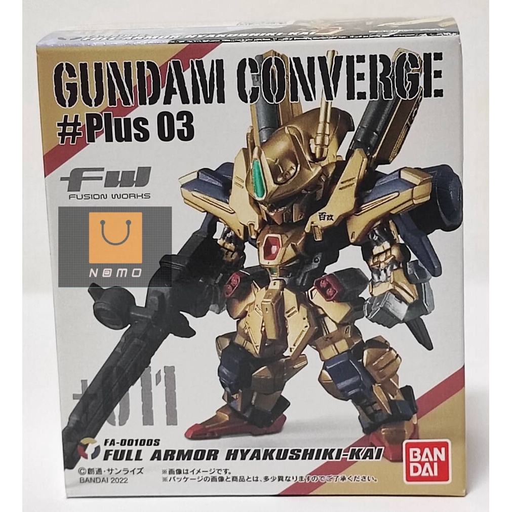 Gundam Converge # Plus 3 - Full Armor Hyakushiki Kai + Option Past ...