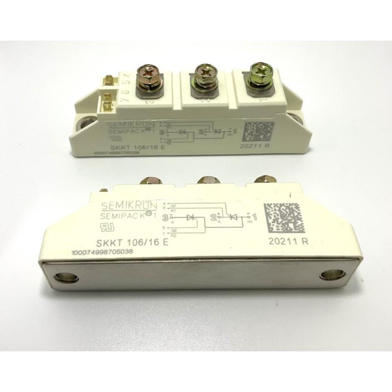 โมดูล SKKT 106/16E thyristor module 1600V 106A | Shopee Thailand