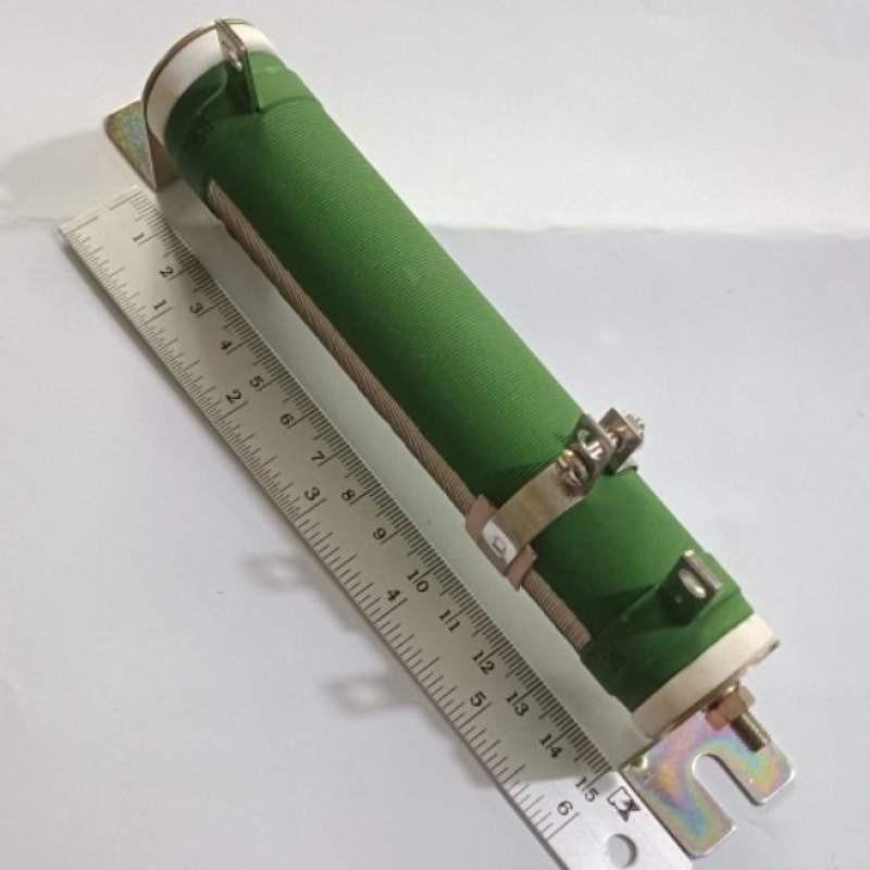 100R 100W (100โอห์ม)100วัตต์ รีซิสเตอร์ แบบไววาวส์ เลื่อนล็อคปรับค่าได้ Rเขียว 100โอห์ม(แพ็ค10 ...