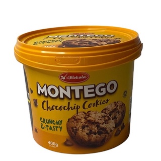 CHOCOCHIP COOKIES MONTEGO,คุกกี้ซ็อกโกแลตชิพ Yellow Bugget 400g ...