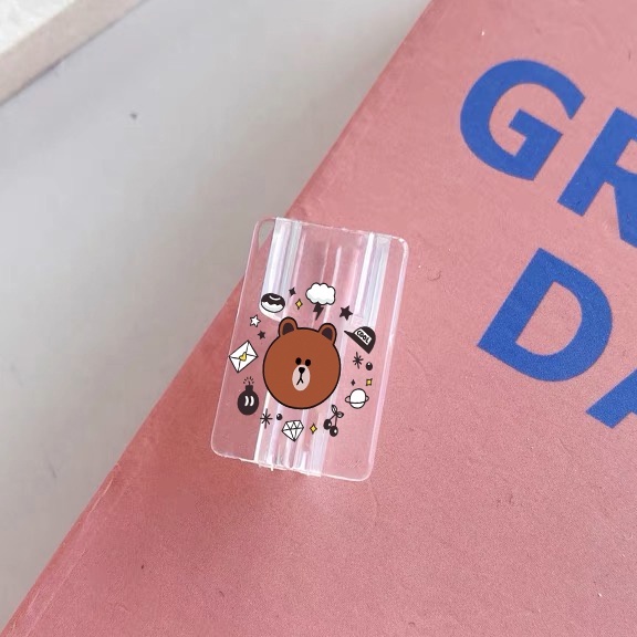 【ส่งจากไทย】Cable Bite TPU นิ่ม ที่กันสายหัก ลายการ์ตูน cable protector สำหรับ สายชาร์จ iP ...