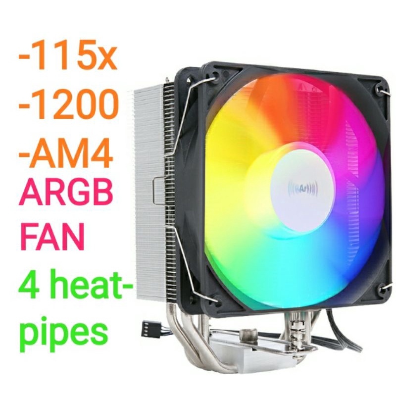 ใหม่Intel / Amd Wraith Prism Ryzen AM4 CPU cooler / พัดลม CPU ARGB ...