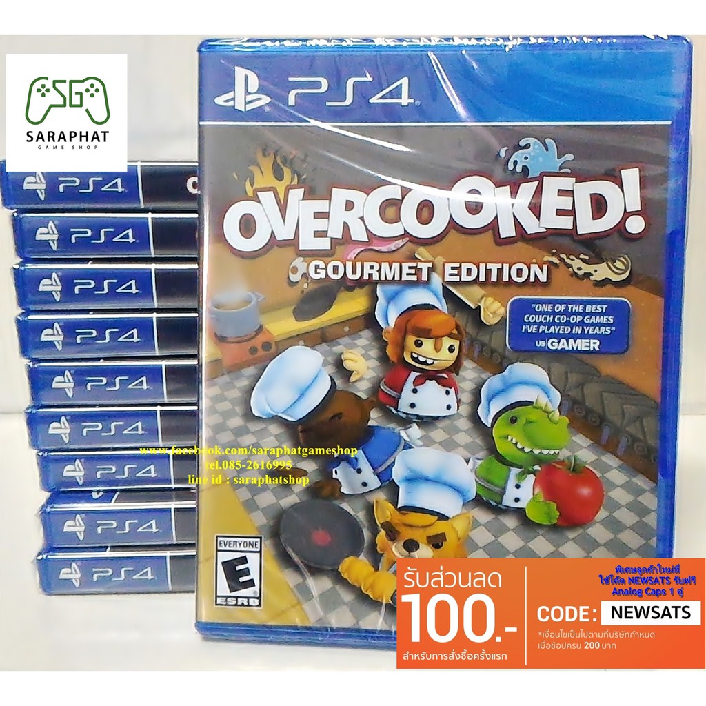 PS4 OVERCOOKED GOURMET EDTION Z1 Eng มือ1 ในซีล | Shopee Thailand