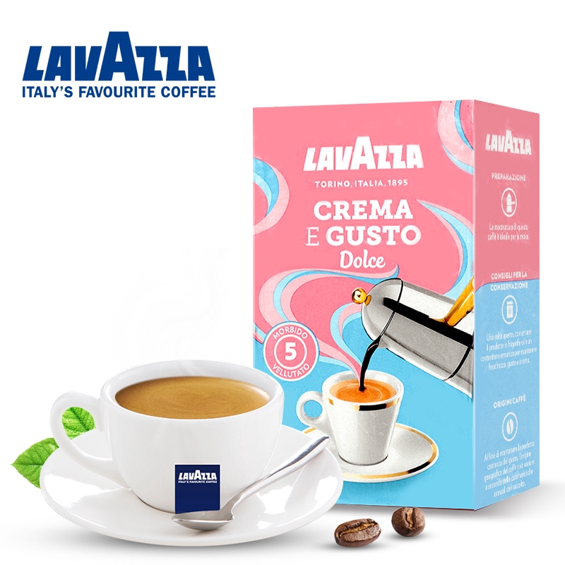 LAVAZZA Crema E Gusto Dolce Coffee Powder Italy 250g Italian Pure ...