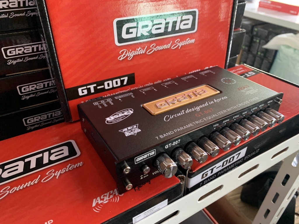 รับส่วนลด100บ.ใส่โค้ด 88M1DY ส่งด่วนรุ่นใหม่ล่าสุดกราเทีย GRATIA รุ่น GT-007 ปรี 7 BAND กลางใส ...