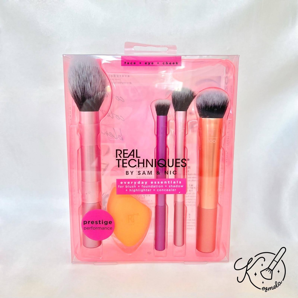 Real Techniques Everyday Essentials Set 5 ชิ้น ของแท้ 100 % | Shopee ...