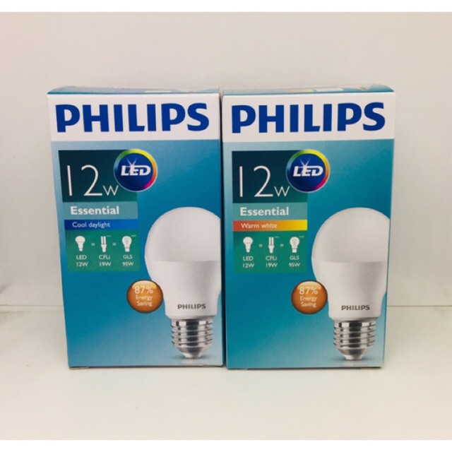 PHILIPS หลอด LED BULB 12W E27 | Shopee Thailand
