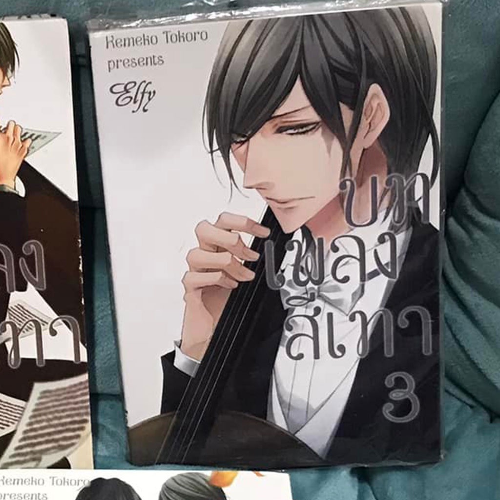 [efly] บทเพลงสีเทา เล่มที่ 1,3,4 การ์ตูนวายมือสอง | Shopee Thailand