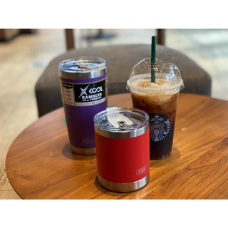 แก้ว xkool กระติกขนาด 10Oz เก็บอุณหภูมิความเย็น,ร้อนสีพื้นเนื้อแก้วเป็นสแตนเลส304ไม่มีไอน้ำเกาะ ...