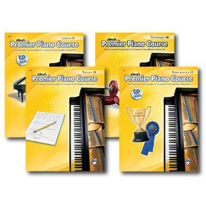 หนังสือเรียนเปียโน Alfred Premier Piano course Level 1A-6 สำหรับนักเรียน 7-12ปี Lesson, Theory ...