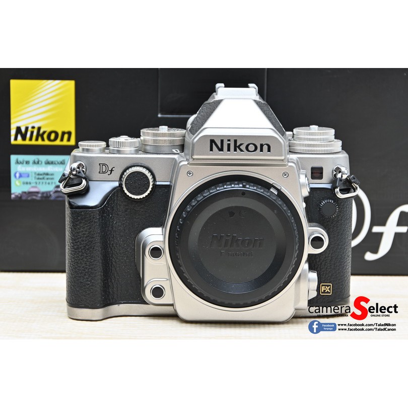 โปรโมชั่้นลดราคา กล้อง Nikon DF Body (สีSilver) สภาพสวย ชัตเตอร์ 2x,xxx อดีตประกันร้าน การทำงาน ...