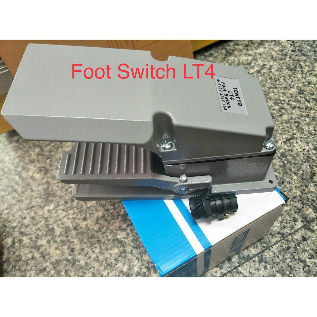 Foot Switch LT4 สวิทซ์เท้าเหยียบ AC380V 220V 15A สินค้าคุณภาพดีเยี่ยม ...