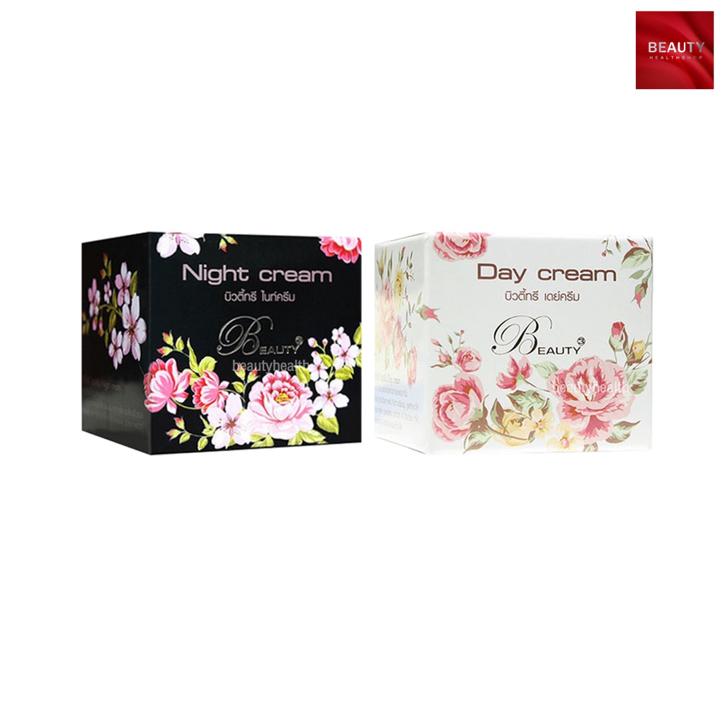 Beauty 3 Day cream (5 กรัม x 1 ชิ้น) + Beauty 3 Night cream (5 กรัม x 1 ...
