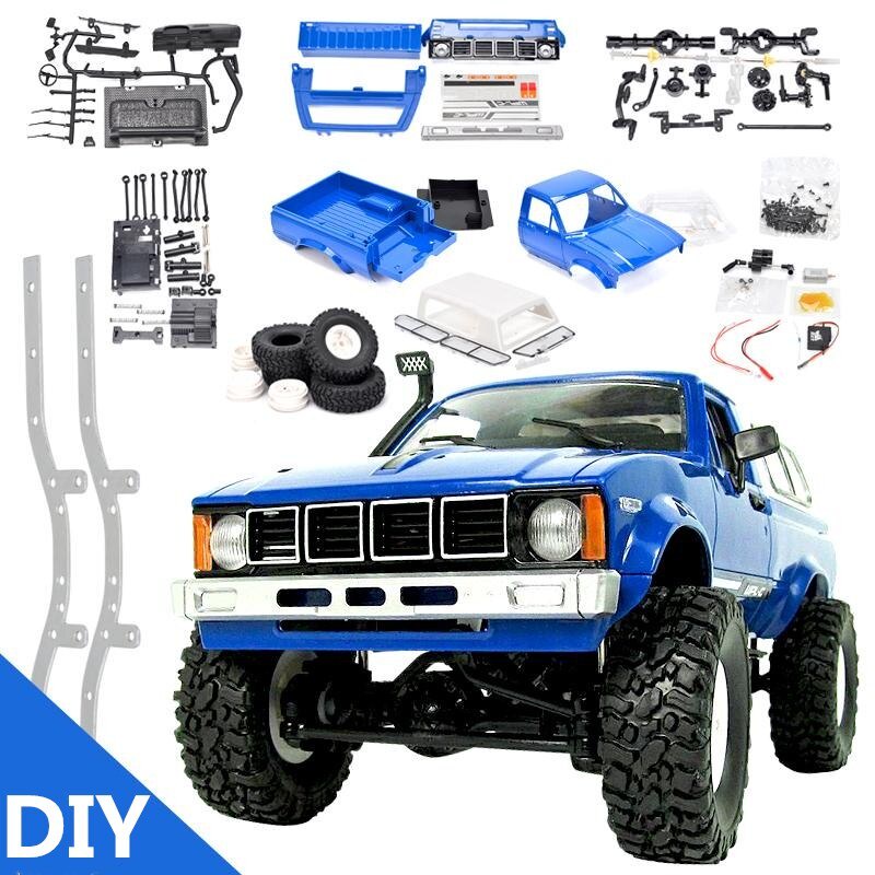 ชุดของเล่นรถไต่หินบังคับ 2.4G WPL C24 DIY 4WD | Shopee Thailand