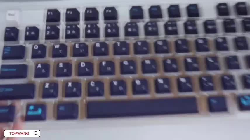 GMK Blue Moon keycaps, 129 คีย์ keycaps Cherry Profile DYE-SUB ส่วน ...