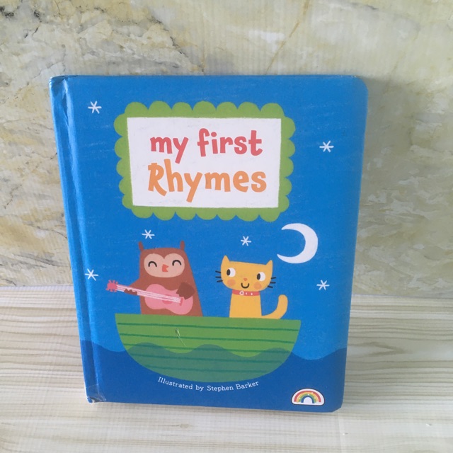 My first Rhymes Illustrated by Stephen Barker-bj1 | Shopee Thailand