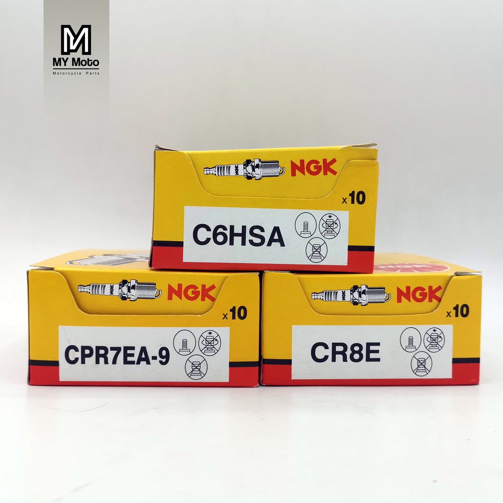 หัวเทียนรถจักรยานยนต์มอเตอร์ไซค์ NGK แท้ | Shopee Thailand