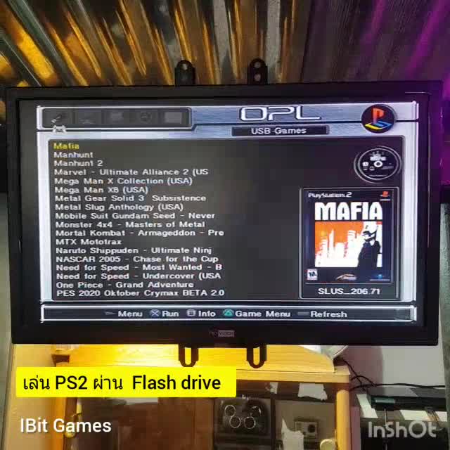 เมมบูท PS2 Free Memory Card Boot (FMCB) OPL เล่นเกมส์ PS2 ผ่าน USB ...