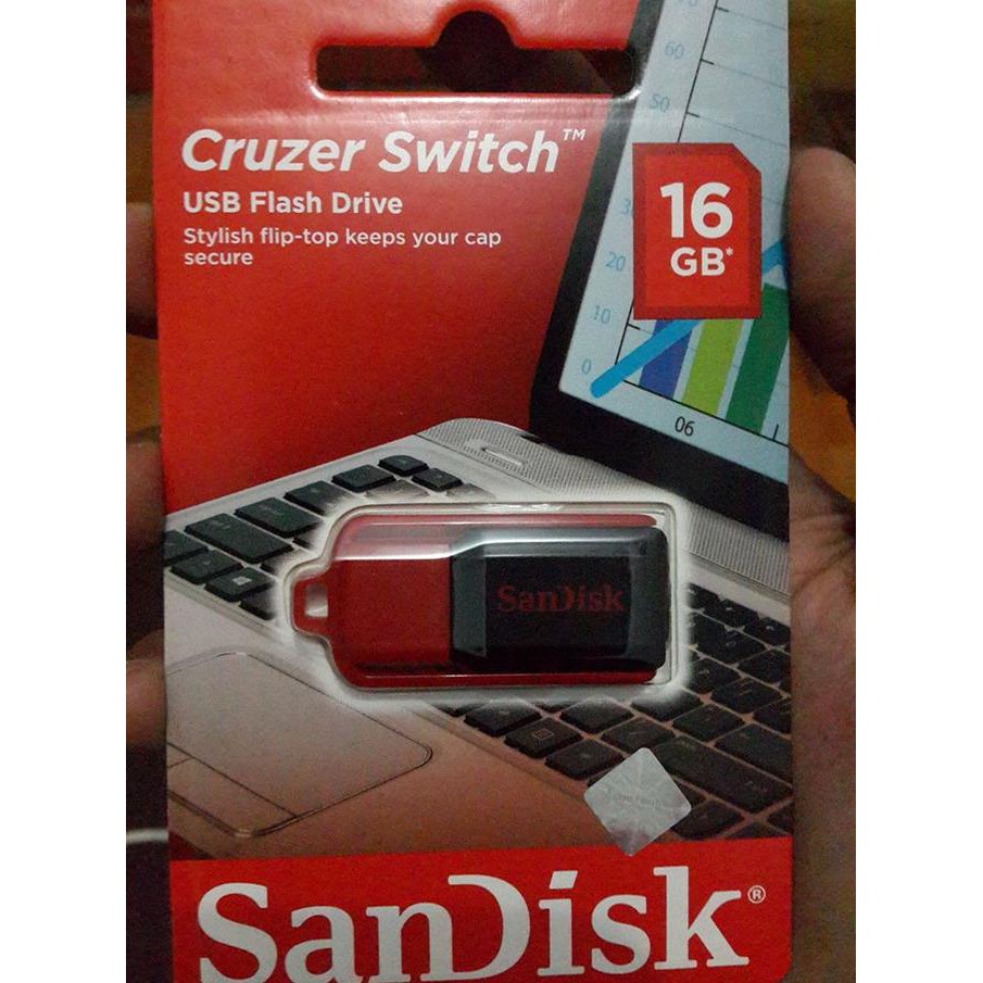 Sandisk Cruzer Switch แฟลชไดรฟ์ Usb / แฟลชไดรฟ์ 16gb รับประกันอย่างเป็น ...