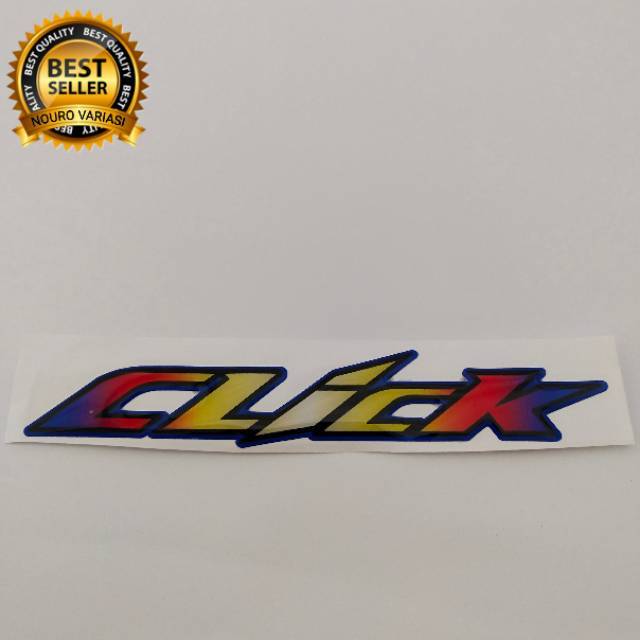 สัญลักษณ์โลโก้ Honda click RAINBOW TWOTONE 3d คุณภาพดีที่สุด | Shopee ...