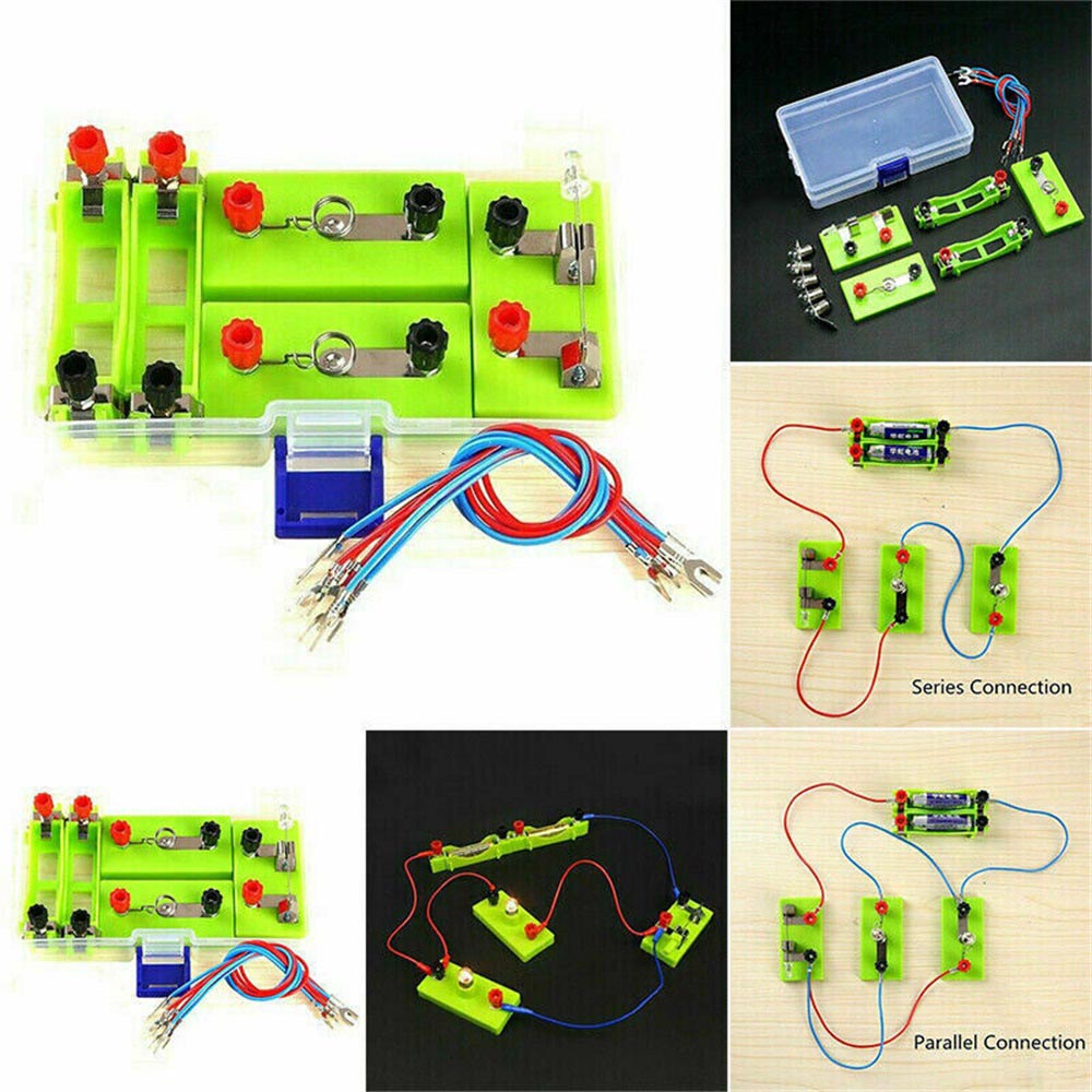 Simple electrical circuit physics experiment series elementary school ...