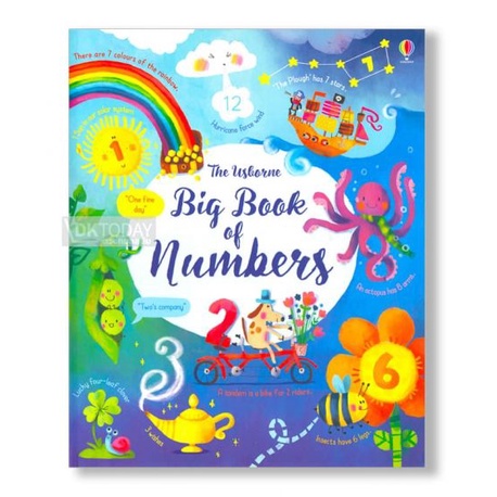 DKTODAY หนังสือ USBORNE THE USBORNE BIG BOOK OF NUMBERS | Shopee Thailand