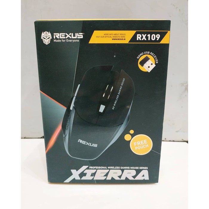 Rexus 109 เมาส์เกมมิ่งไร้สาย Rexus RX 109 | Shopee Thailand