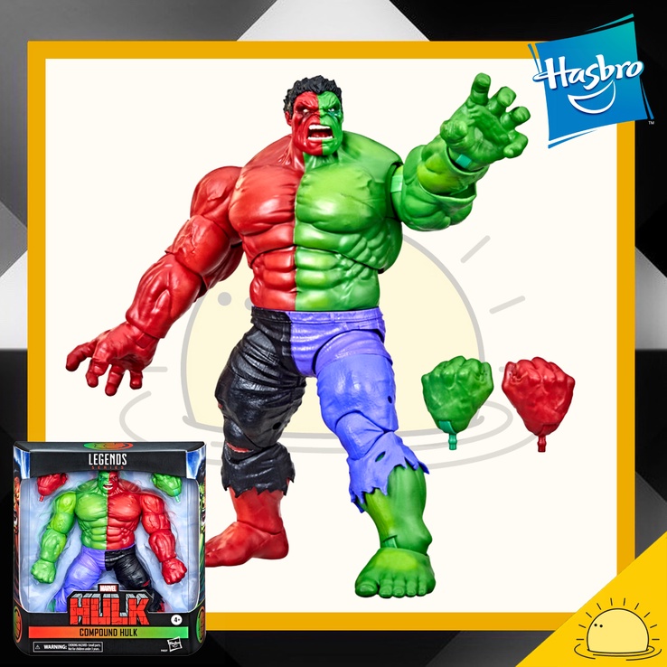 Hasbro Marvel Legends Compound Hulk Exclusive Deluxe 6 inch Action ...