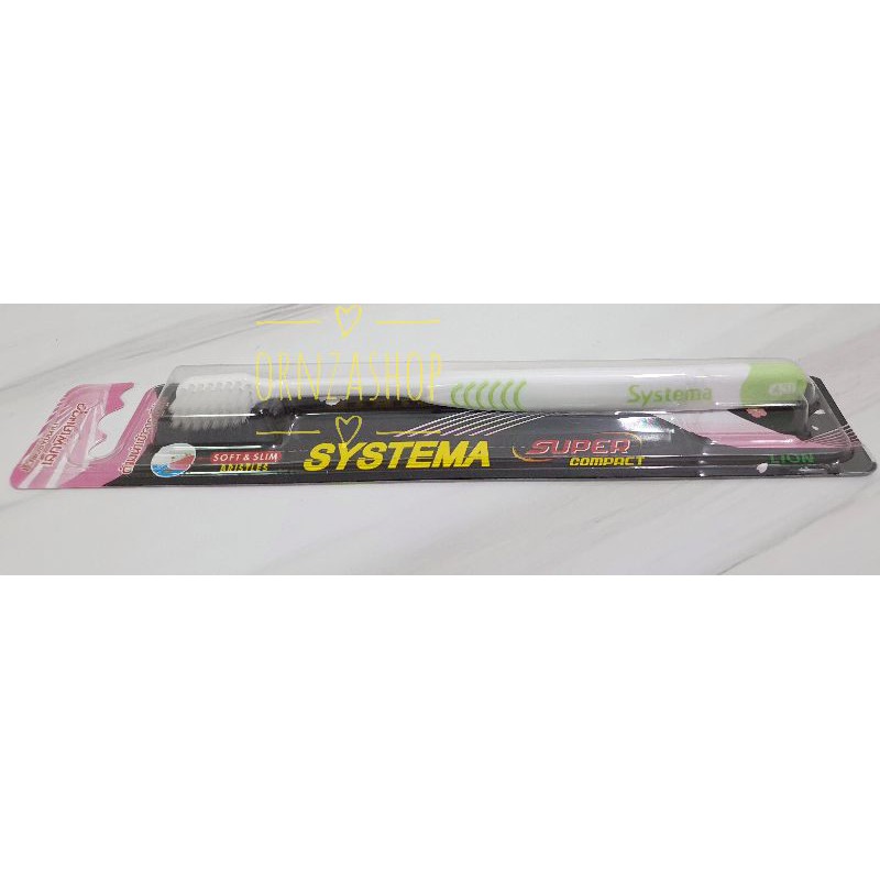 แปรงสีฟัน SYSTEMA SUPER COMPACT (A31) หัวแปรงเล็กพิเศษ | Shopee Thailand