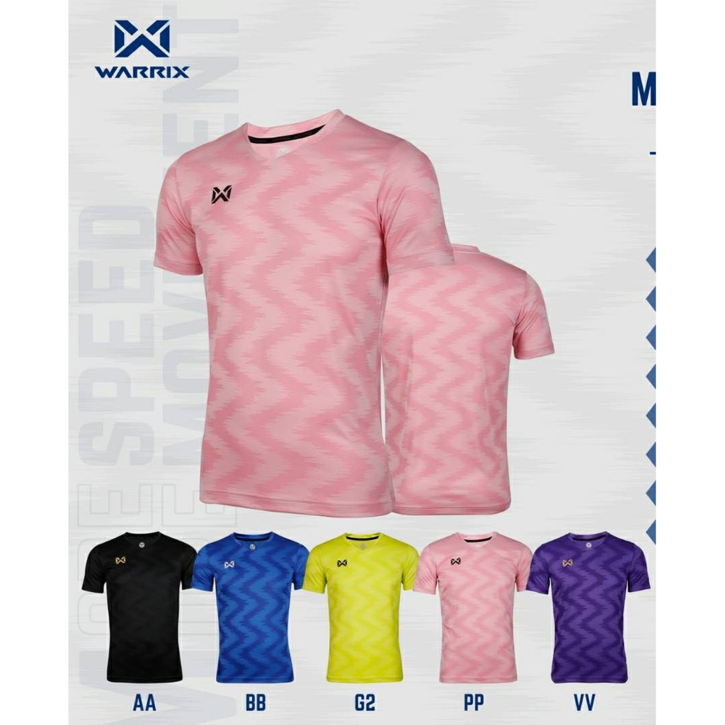 Warrix เสื้อกีฬาคอกลม รุ่น WA-FBA572 | Shopee Thailand
