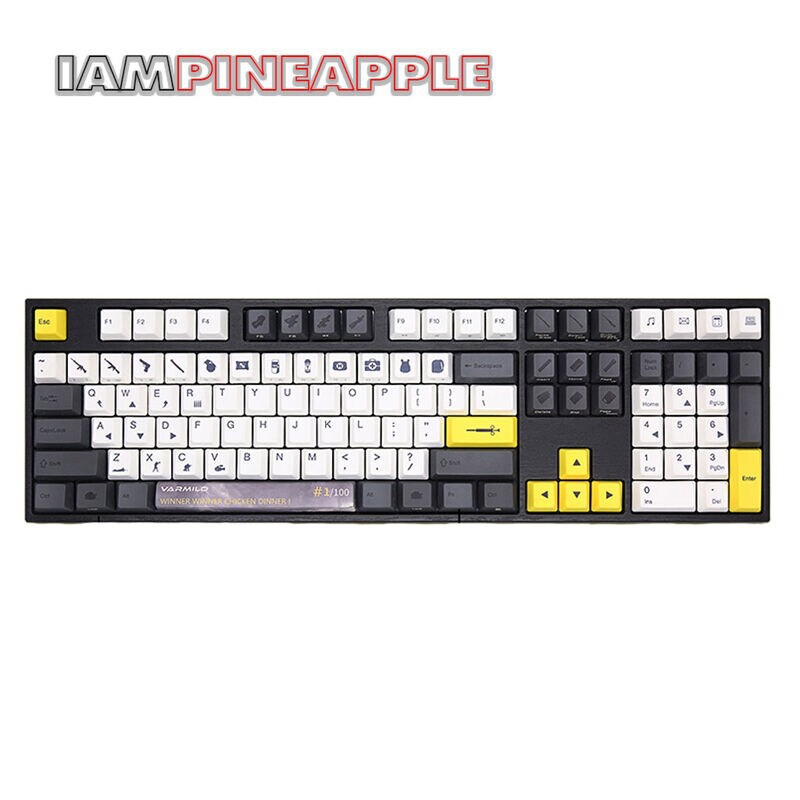 Varmilo Keyboard Chicken Dinner Silent [Red] | Shopee Thailand