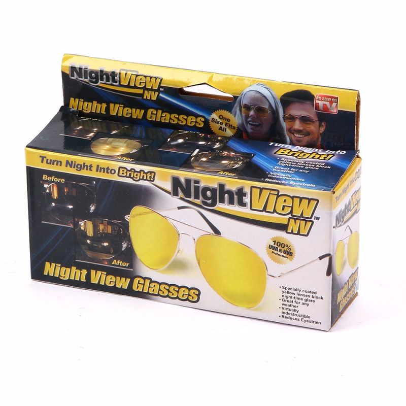 Night View NV แว่นตาขับรถกลางคืนรุ่นใหม่จาก USA | Shopee Thailand