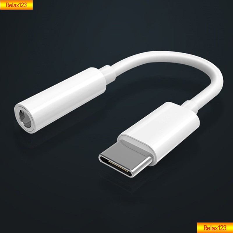 Type C To Jack 3.5 มม. อะแดปเตอร์แปลงหูฟัง Type-C สําหรับ Samsung ...
