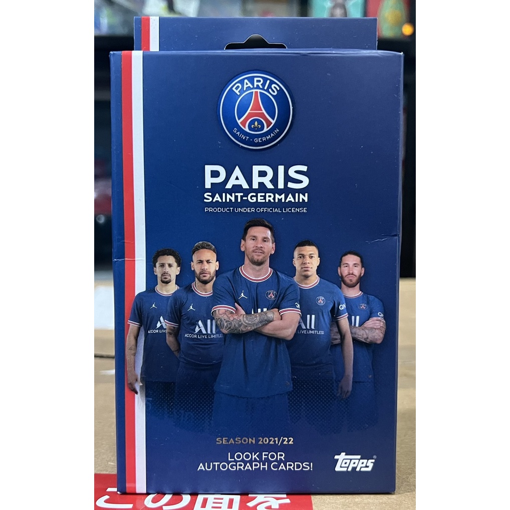 พร้อมส่ง !!! 2021-22 Topps Paris Saint-Germain Team Set (1 กล่อง) | Shopee Thailand